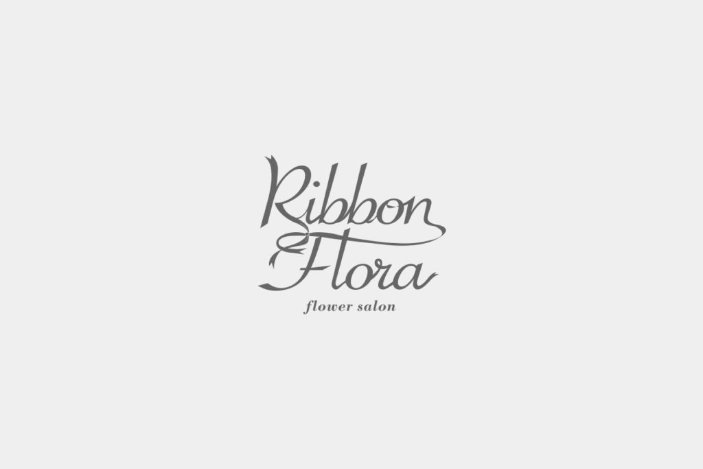 ロゴ、ホームページ制作「Ribbon Flora」様 | amanojack design（パンダ合同会社） | 奈良を拠点とするデザイン会社で大阪、東京、台湾等でも活動中。